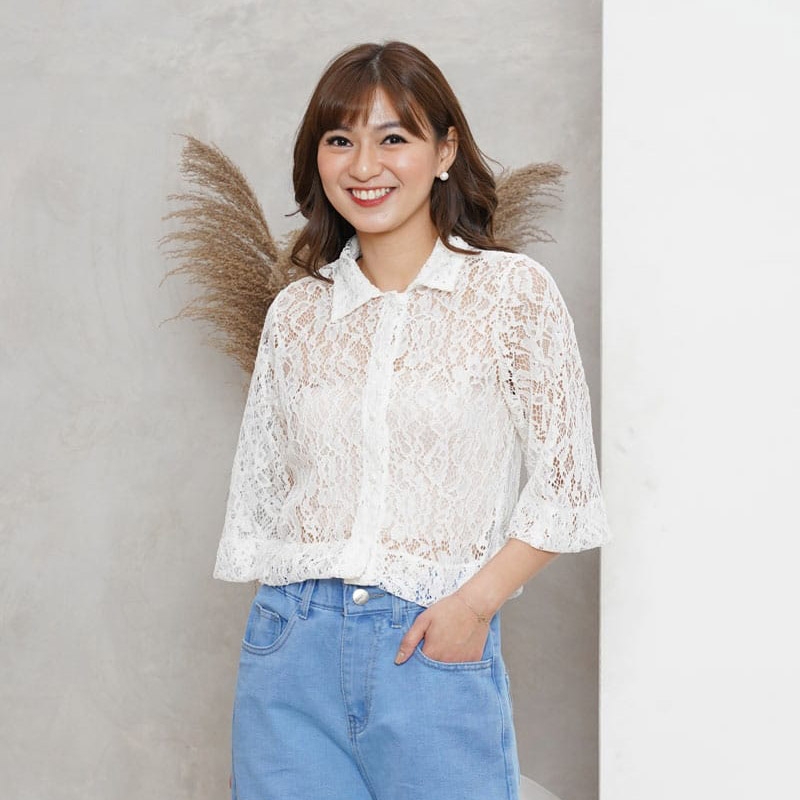 COD RO TGR FW99 Lace Blouse Alexa - MasterCash